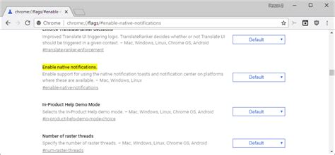 Control Native Notifications In Chrome For Windows GHacks Tech News