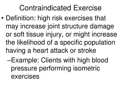 Ppt Understanding High Risk Exercises Powerpoint Presentation Free Download Id 5657309