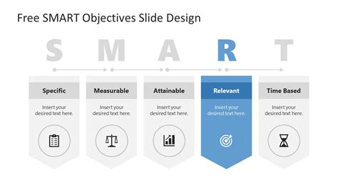 Free SMART Objectives PowerPoint Template Google Slides