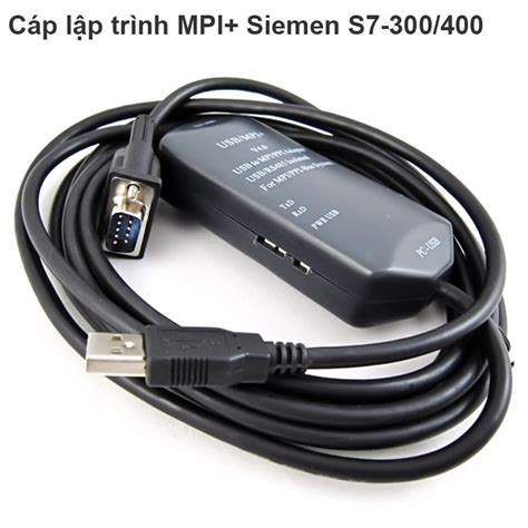 Cáp Lập Trình Siemens Plc Usb Mpi Usb To Rs485 Adapter For Siemens S7 300 400