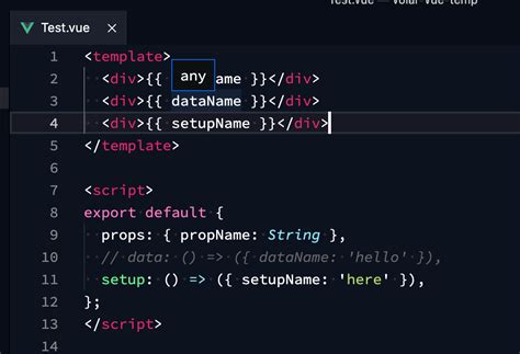 Cannot Find Name When Using Js · Issue 336 · Vuejslanguage Tools