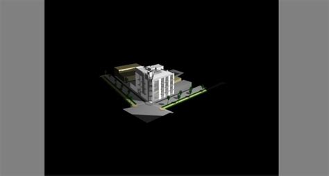 3d Model Of Co Operative Building 3d Max File