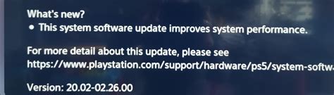 New PlayStation System Update Released