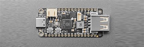 Feather Of The Day Adafruit Feather RP2040 With USB Type A Host Adafruit Feather Adafruit