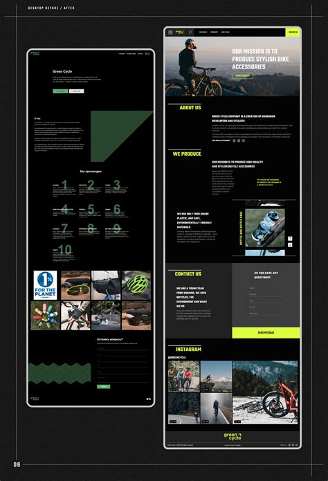 Landing Page Design Web Site 💛💙 On Behance