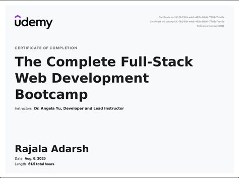 Fullstackdevelopment Webdevelopment Certification Continuouslearning Angelayu Techskills