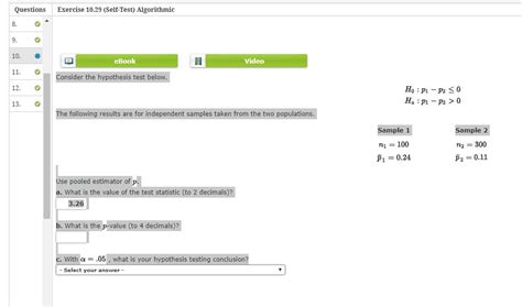 Solved Questions Exercise Self Test Algorithmic Chegg