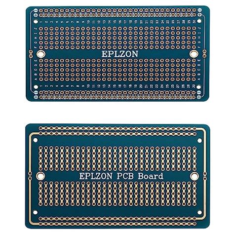 Snapklik EPLZON Solderable Breadboard PCB Board Gold Plated Solder Breadboard For DIY