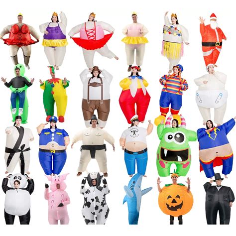 ชุดมาสคอต ชุดแฟนซีเป่าลม ชุดคอสเพลย์ เด็ก ผู้ใหญ่ ตัวตลก เอเลี่ยน ปิศาจ เทควันโด ซูโม่ นักบิน