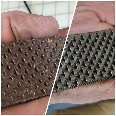 This would be a nice victim of laser cleaning. Anyone has an old rasp ...