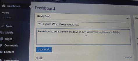 how to create your own business website private wordpress lessons
