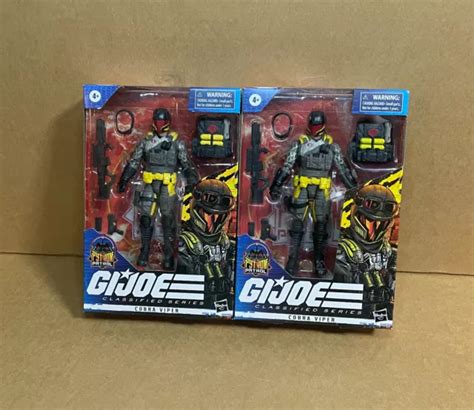 G I JOE CLASSIFIED Cobra Python Patrol Viper Lot 42 X2 6 Figure GI NEW 40 00 PicClick CA