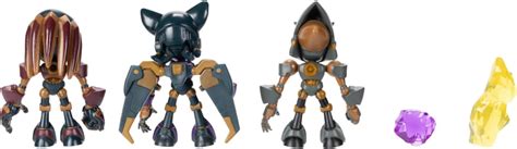 Jakks Pacific Sonic Prime Wave 4 5″ Figures And Grim 25″ Multipack