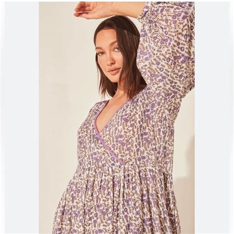 Daughters Of India Dresses Daughters Of India Binita Dress In Lavender Size Medium Poshmark