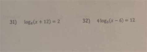 Solved Log X Log X Chegg Com