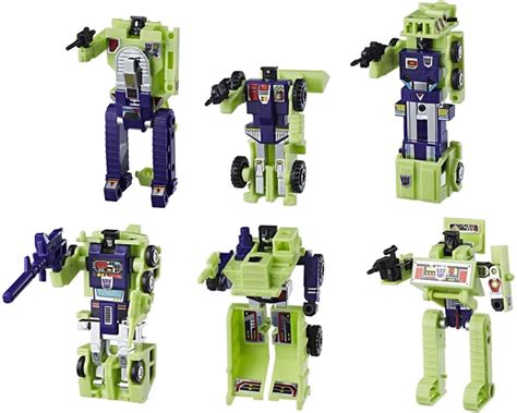 Transformers G1 Devastator Combiner Set Of 6 Transformers Vintage G1 Reissues