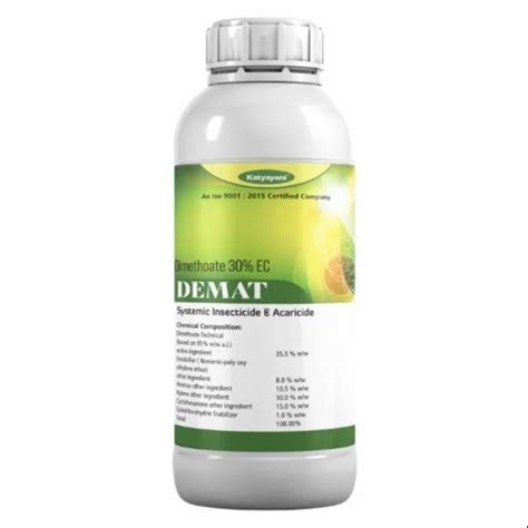 Liquid Dimethoate 30 Ec Insecticide 25 L At ₹ 625litre In New Delhi
