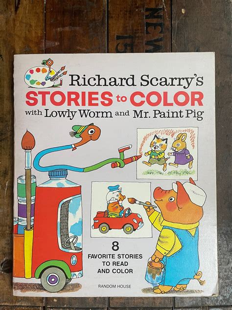 Richard Scarry Free Coloring Pages [2025]