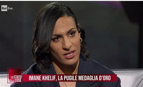 Imane Khelif Da Massimo Giletti Ho Perdonato Angela Carini Napoli Zon