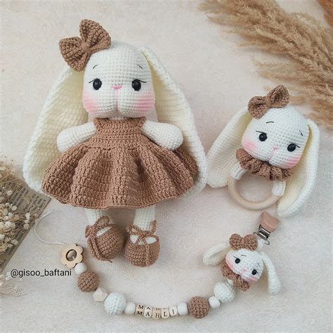 😍 ست خرگوش لپی🥰 به سفارش مشتری عزیزمون این بار سایز بزرگتر🤗 حتماً ورق