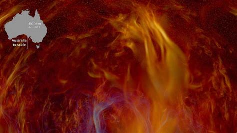 Cinematic Data Visualization Of Internal Workings Of The Sun With