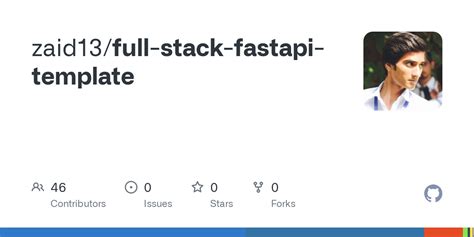 Github Zaid13full Stack Fastapi Template