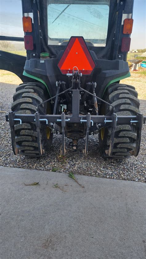 Plow Scarifier Implement Removable Tractor Cultivator