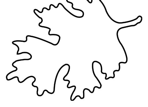 Printable Leaf Template Printablelib