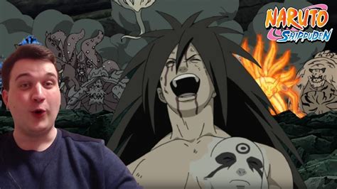 МАДАРА ПРОТИВ ХВОСТАТЫХ Наруто Шиппуден Ураганные Хроники 392 серия Реакция на аниме Youtube