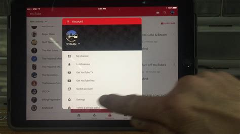 Turn Off Restricted Mode On YouTube Tablet Phone App YouTube