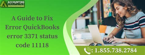 a guide to fix error quickbooks error 3371 status code 11118 by mark