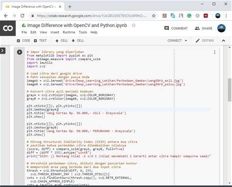 Mencari Perbedaan Citra Dengan Opencv Dan Python Structural Similarity Index Measurement