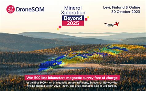 Register To Workshop About Drone Based Mineral Exploration Dronesom