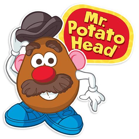 Popfunk Mr Potato Head Tip Of My Hat Collectible Stickers Potato