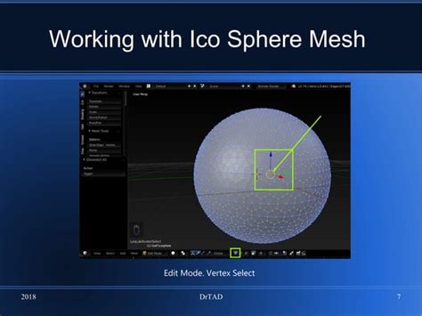 Drtad Blender Software Example 4a Modeling Based On Spherical Primitives 3d Golf Ball
