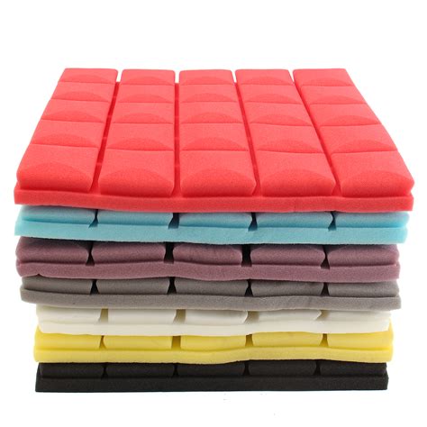 500×500×50mm Square Insulation Reduce Noise Sponge Foam Cotton