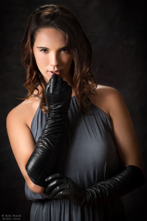 Long Gloves Elegant Gloves Leather Gloves Gloves