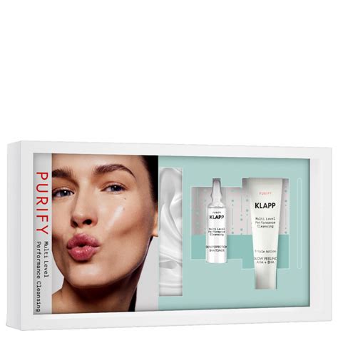 Klapp Multi Level Performance Cleansing Triple Action Cleansing Discovery Set Bha Baslerbeauty
