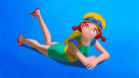 Summer Jessie Brawl Stars By Alexandrmist On Deviantart