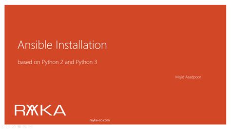 Ansible For Network Engineers Rayka Are You A Network Engineer