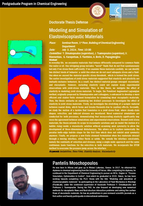 Doctorate Thesis Defense Modeling And Simulation Of Elastoviscoplastic