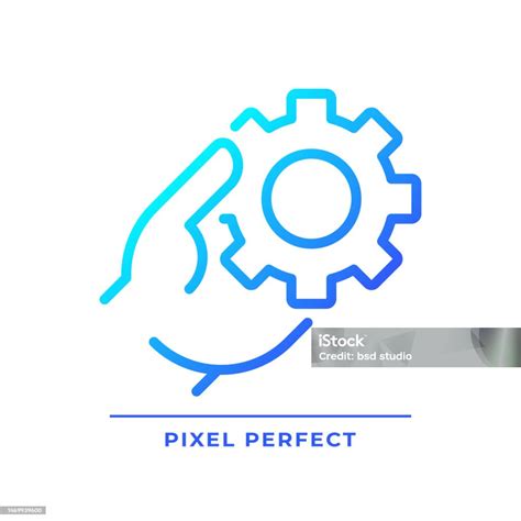 직장 상호 작용 최적화 픽셀 완벽한 그라데이션 선형 벡터 아이콘 개념에 대한 스톡 벡터 아트 및 기타 이미지 개념 개선 그라데이션 Istock