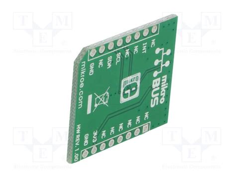 click board lighting sensor i2c opt3001 mikrobus connector teval