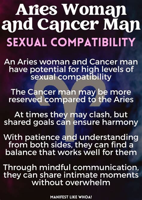 Are Aries Woman And Cancer Man Compatible Manifest Like Whoa