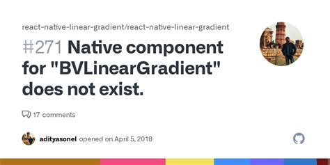 Native Component For Bvlineargradient Does Not Exist · Issue 271
