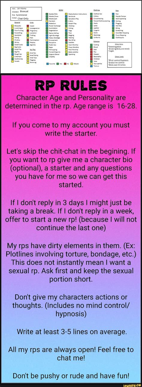 Rp Rules Template