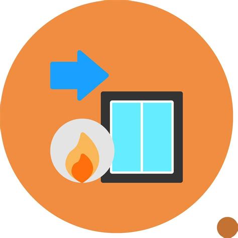 Factory Exit Flat Shadow Icon 40947511 Vector Art At Vecteezy