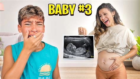 Telling My Son I M Pregnant Emotional Youtube