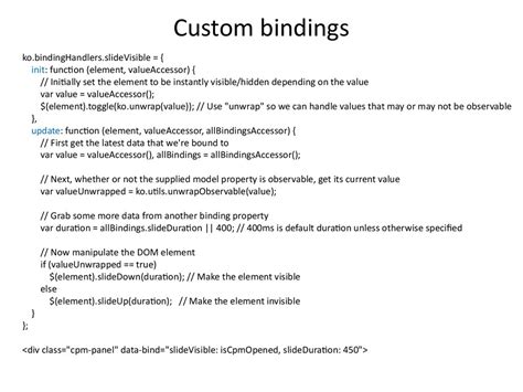 Knockoutjs Mvvm Library Online Presentation