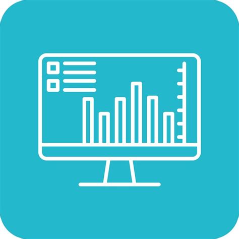 Premium Vector Graphical Representation Icon Vector Image Can Be Used